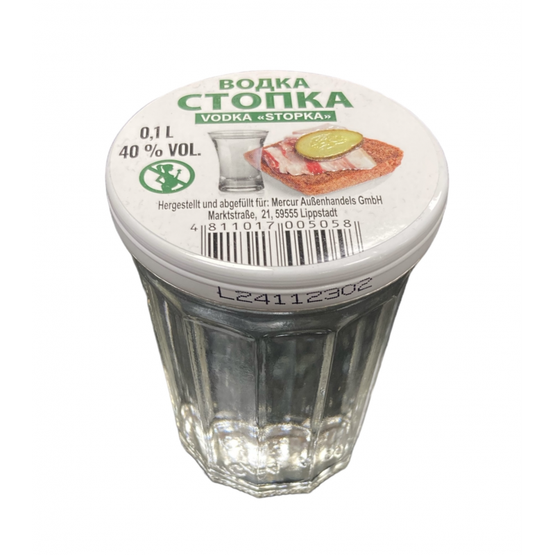 Vodka Stopka, alk 40 % vol 0,1L